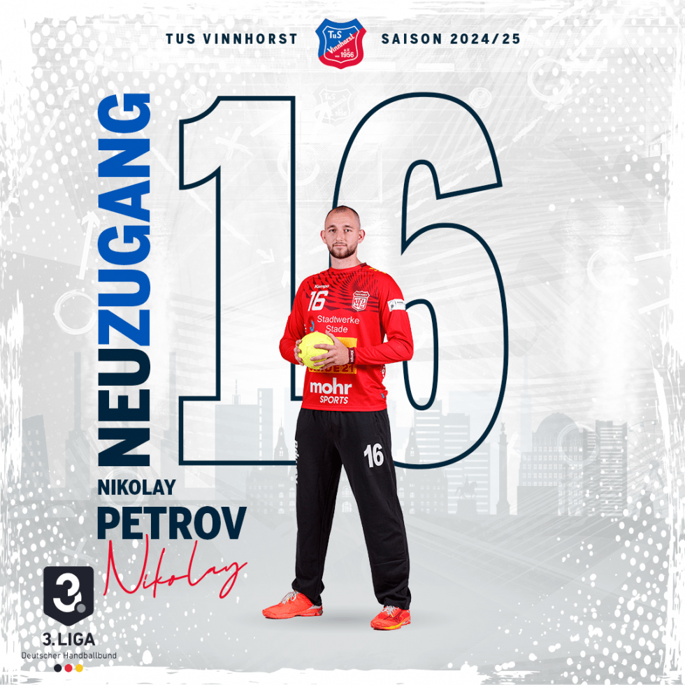 Daniel Weber und Nikolay Petrov verstärken den TuS Vinnhorst - TUS Vinnhorst e.V.